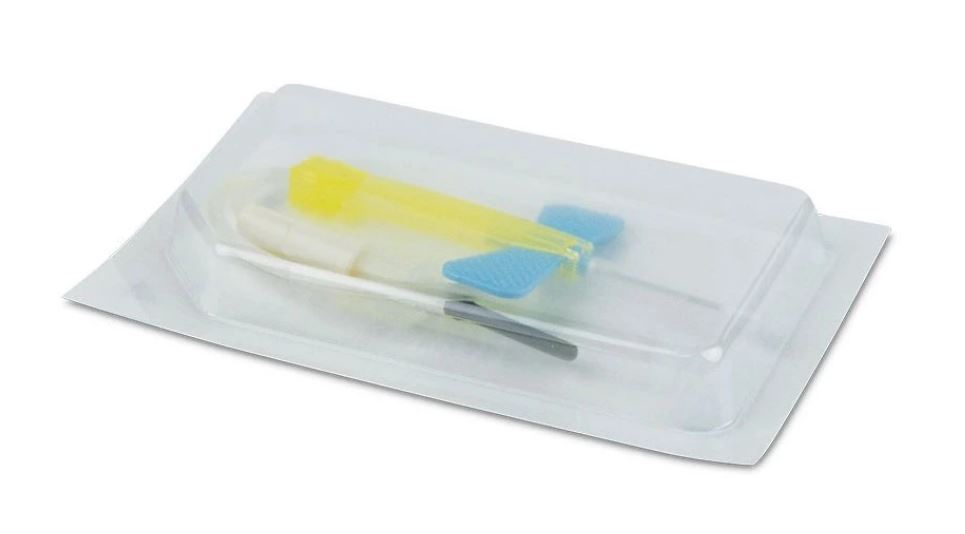 BD Jehla s křidélky Vacutainer modrá 23G (0,6 x 19 mm x 305 mm) (50ks ...